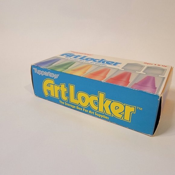 Tupperware | Toys | Tupperware Tuppertoys Art Locker The Storage Box ...